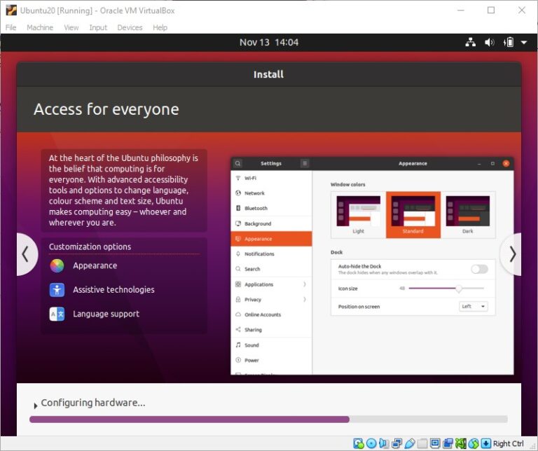 How To Install Ubuntu 20.04 Desktop on VirtualBox – Lập Trình Nhúng dành cho Sinh Viên